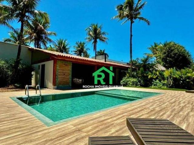 Casa com 4 quartos 4 suítes, 4 vagas, lazer à venda em Acapulco, Guarujá