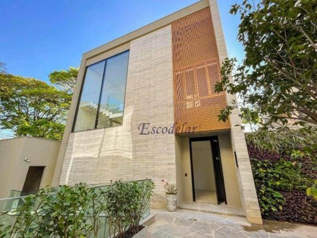 Casa com 4 quartos, 4 suites, à venda, 635 m² condomínio fechado Brooklin Paulista