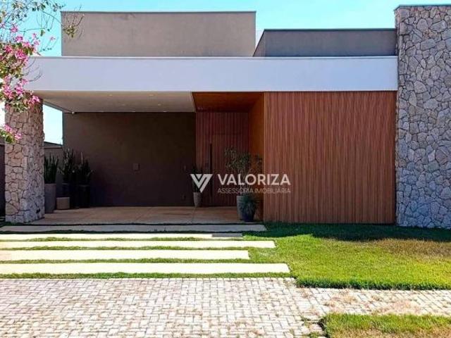 Casa com 4 quartos à venda, 242 m² por R$ 2.600.000 Condomínio Alphaville Nova Esplanada Votoran