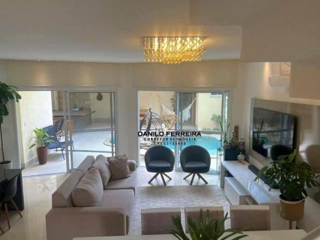 Casa com 4 quartos à venda, 275 m² por R$ 1.950.000 Condomínio Central Parque Salto/SP