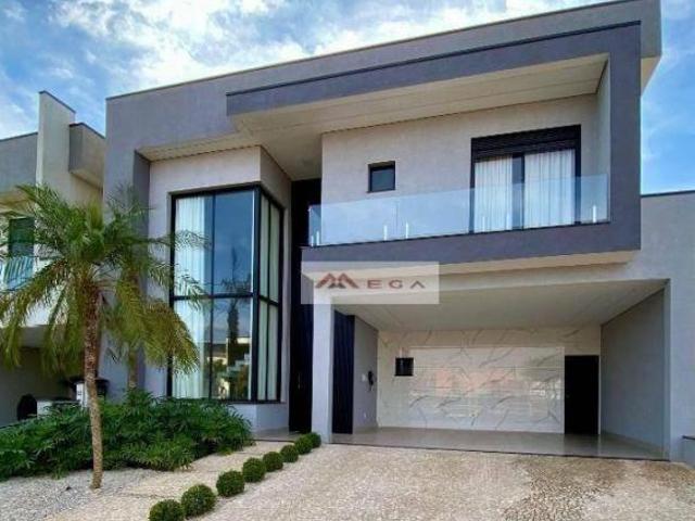 Casa com 4 quartos à venda, 317 m² por R$ 2.850.000 Condomínio Residencial Club Santorini Parque