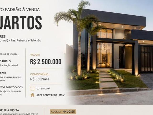 Casa com 4 quartos em Vicente Pires, 400 m² à venda Rua 10B Estrutural Res.Rebecca e Salomão
