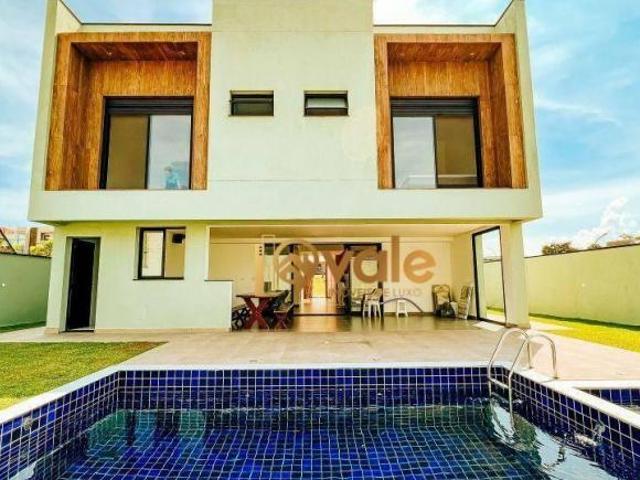Casa com 4 suítes à venda em frente praça central, 350 m² Condomínio Alphaville II São José dos Ca