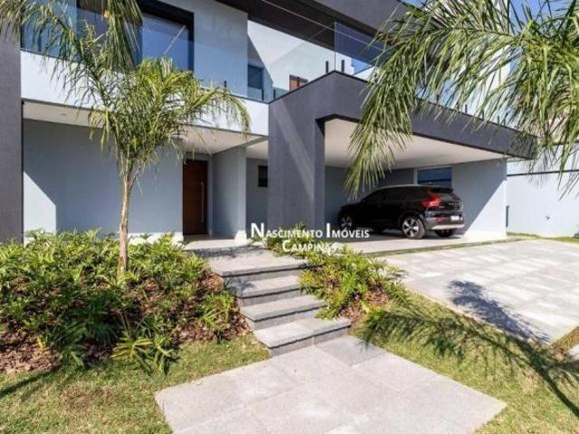 Casa com 4 suítes à venda, 475 m² por R$ 6.600.000 Condomínio Residencial Jatibela Campinas/SP