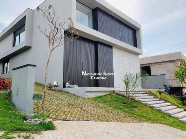 Casa com 4 suítes à venda, 559 m² por R$ 6.390.000 Condomínio Residencial Jatibela Campinas/SP