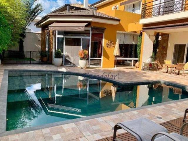Casa com 4 suítes à venda, 671 m² por R$ 7.000.000 Condominio Fechado Lazer Completo Aldeia da