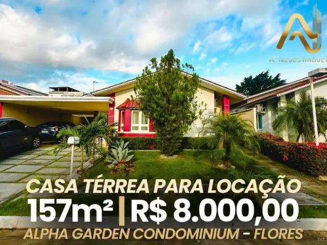 CASA COM 4 SUÍTES PARA LOCAÇÃO Alpha Garden The Condominium Flores
