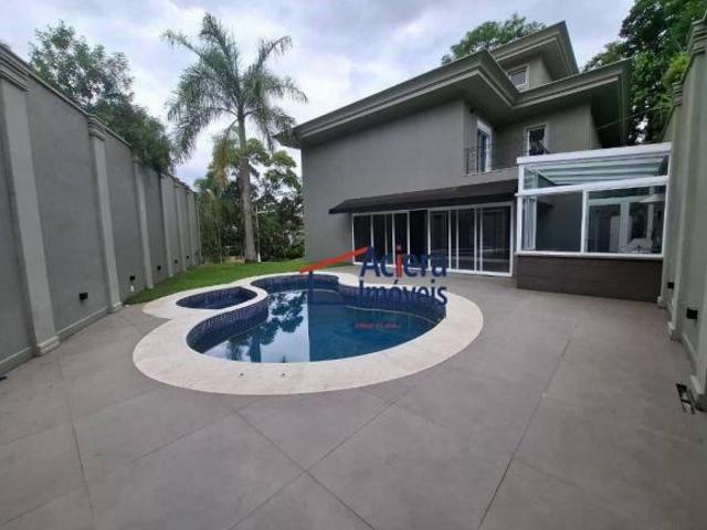 Casa com 4 Suítes, Piscina Aquecida com Lazer Completo à venda, 484 m² São Fernando Residência B