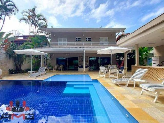 Casa com 5 dormitórios à venda, 297 m² por R$ 4.500.000,00 Riviera Módulo 20 Bertioga/SP