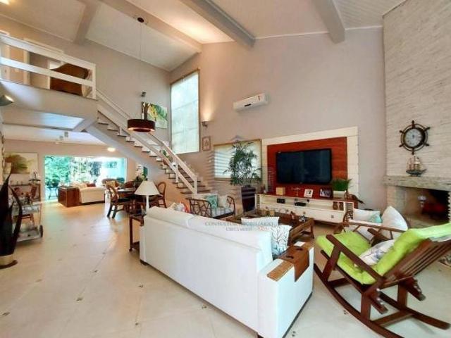 Casa com 5 dormitórios à venda, 297 m² por R$ 4.900.000 Riviera Módulo 20 Bertioga/SP