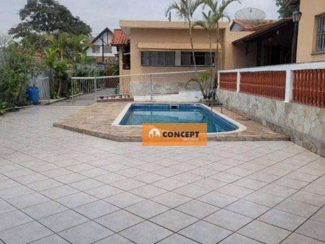 Casa com 5 dormitórios à venda, 365 m² por R$ 2.500.000,00 Vila Áurea Poá/SP