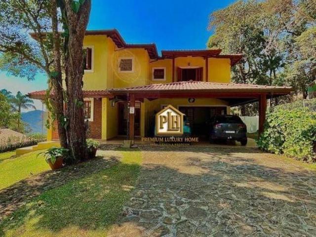 Casa com 5 dormitórios à venda, 400 m² por R$ 2.750.000,00 Clube da Montanha Atibaia/SP