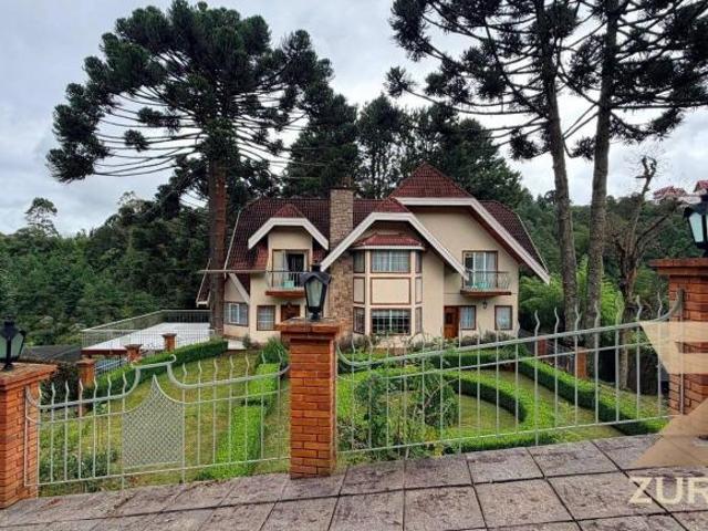 Casa com 5 dormitórios à venda, 414 m² Jardim Miraflores Campos do Jordão/SP