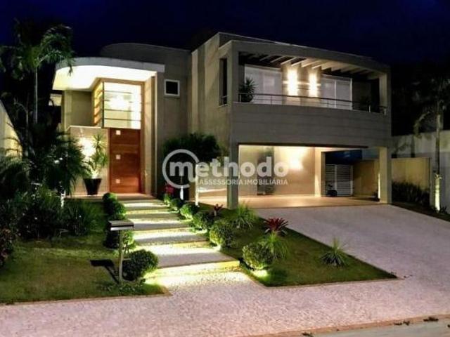 Casa com 5 dormitórios à venda, 460 m² Loteamento Mont Blanc Residence Campinas/SP