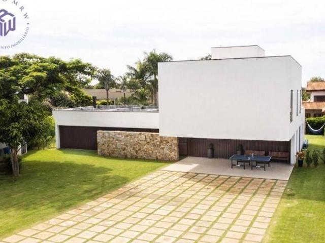 Casa com 5 dormitórios à venda, 460 m² por R$ 6.290.000,00 Condomínio Residencial Lago Azul Araç