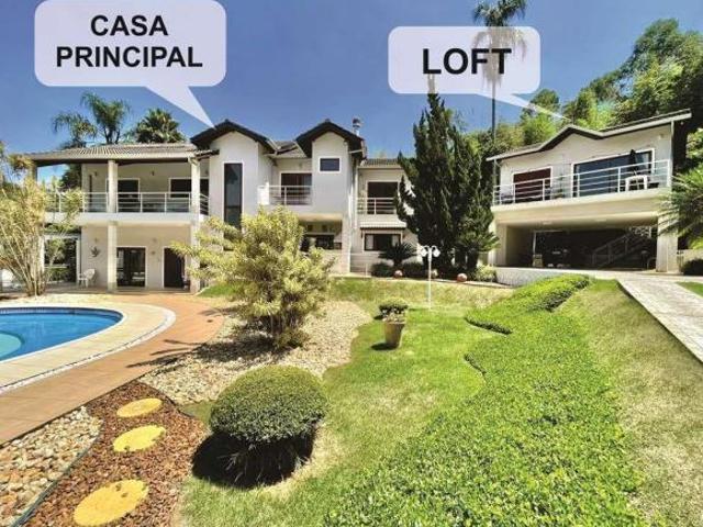 Casa com 5 dormitórios à venda, 618 m² por R$ 3.390.000,00 Granja Viana Cotia/SP