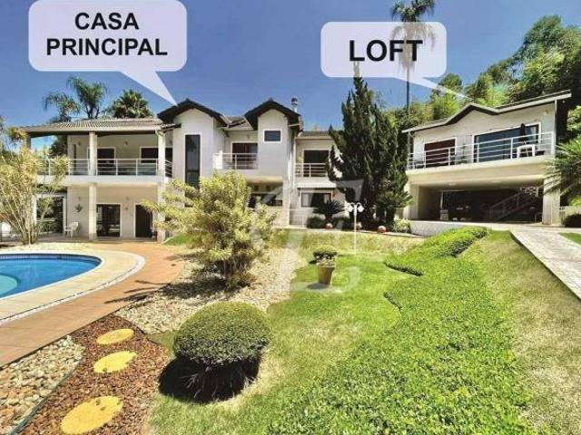Casa com 5 dormitórios à venda, 618 m² por R$ 3.390.000,00 Parque Dom Henrique II Cotia/SP
