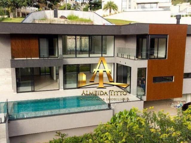Casa com 5 dormitórios à venda, 650 m² por R$ 6.990.000 Residencial Campos do Conde Santana de P