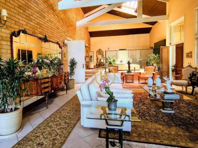 Casa com 5 dormitórios à venda, 652 m² Condomínio Patrimônio do Carmo São Roque/SP