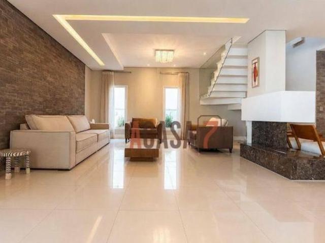 Casa com 5 dormitórios | Piscina | Gourmet Integrado | Escritório 615 m² venda ou aluguel Cond