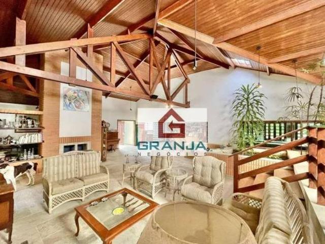 Casa com 5 dormitórios venda por R$ 2.950.000,00 ou aluguel por R$ 25.800,00 Granja Viana Coti