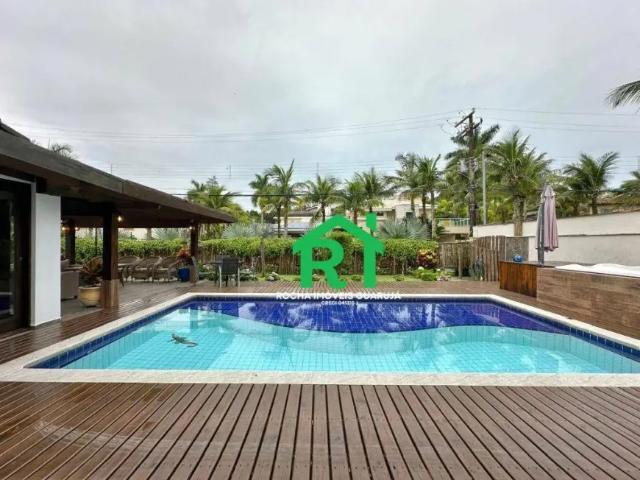 Casa com 5 quartos 4 suítes, 6 vagas, lazer à venda em Pernambuco, Guarujá