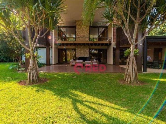 Casa com 5 quartos, 785 m² venda por R$ 17.800.000 ou aluguel por R$ 95.700/mês Fazenda da Grama
