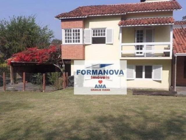 Casa com 5 Quartos à VENDA e LOCAÇÃO, alto padrão na Granja Viana