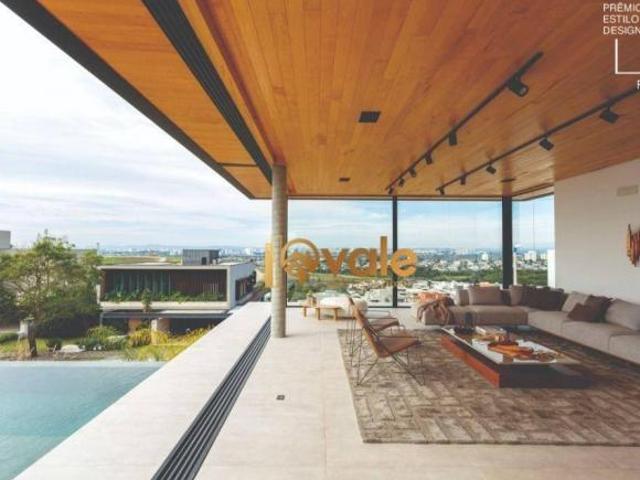 Casa com 5 suítes à venda, Elegante e espaçosa Condomínio Reserva do Paratehy São José dos Campos