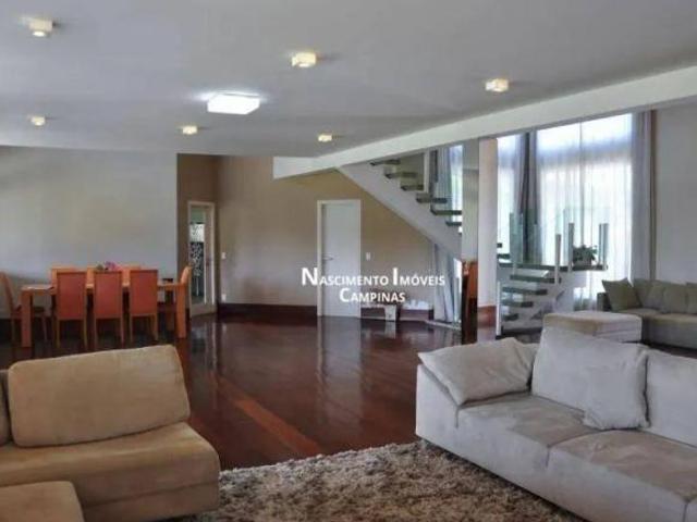 Casa com 5 suítes à venda, 442 m² por R$ 6.480.000 Condomínio Chácaras do Alto da Nova Campinas