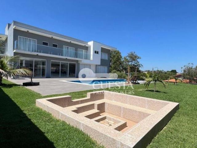 Casa com 5 suítes à venda, 450 m² por R$ 1.980.000 Condomínio Ninho Verde I Eco Residence Porang