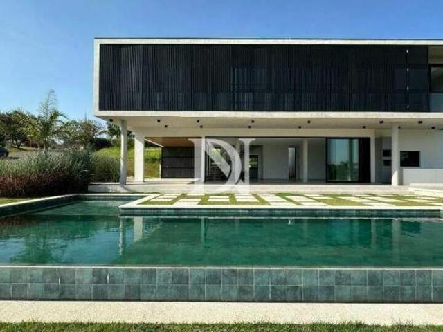 Casa com 5 suítes com vista para o pôr do sol à venda, 504 m² por R$ 6.250.000 Condomínio Fazenda