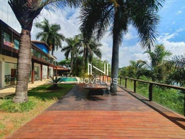 Casa com 6 dormitórios à venda, 408 m² Chácaras Condomínio Recanto Pássaros II Jacareí/SP