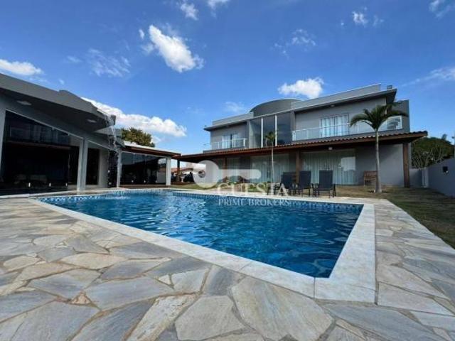Casa com 6 dormitórios, sendo 4 suítes, à venda, 500 m² por R$ 1.980.000 Condomínio Ninho Verde I