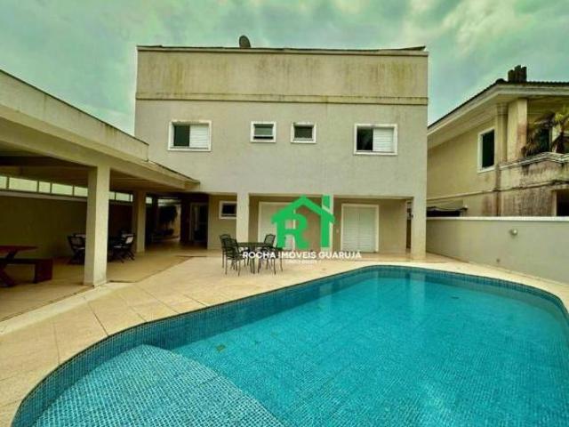 Casa com 6 quartos 6 suítes, 4 vagas, lazer à venda em Acapulco, Guarujá