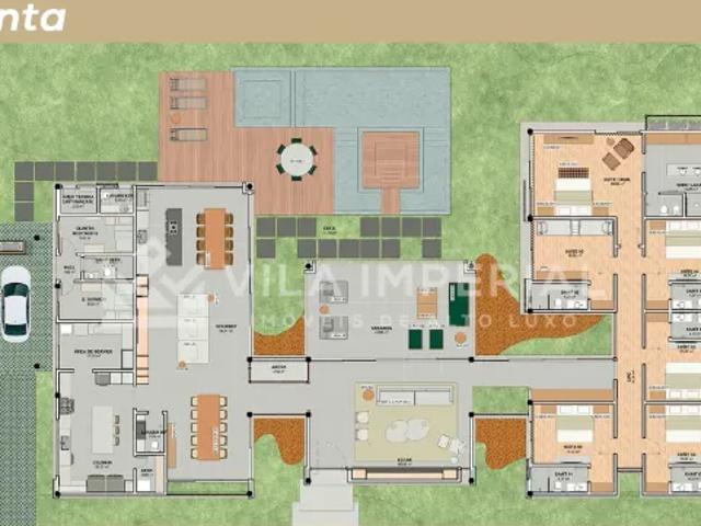 Casa com 6 quartos à venda no Haras Larissa!