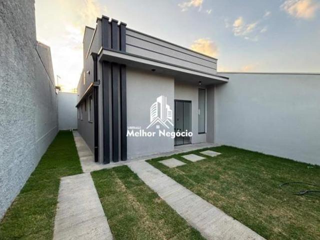 Casa à venda com 2 quartos sendo uma suíte no bairro Jardim Santa Olivia em Sumaré/SP