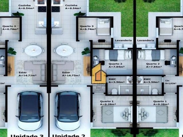 Casa com 03 Quartos no Capela Velha em Araucária PR A venda por R$430.000,00