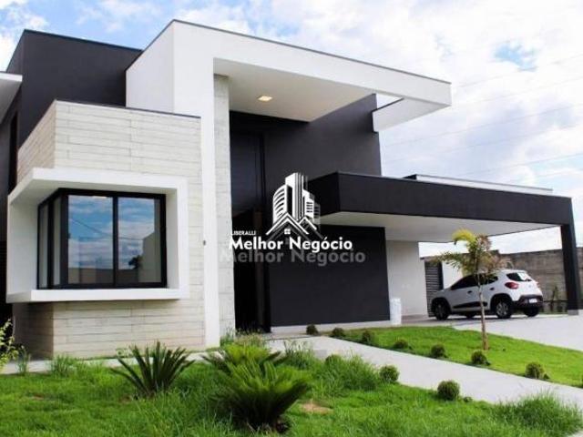 Casa com 03 Quartos suítes, à venda no Condomínio Basel em Campinas SP
