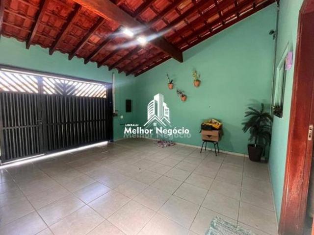 Casa com 03 quartos 01 suíte à venda no bairro Água Branca, Piracicaba SP