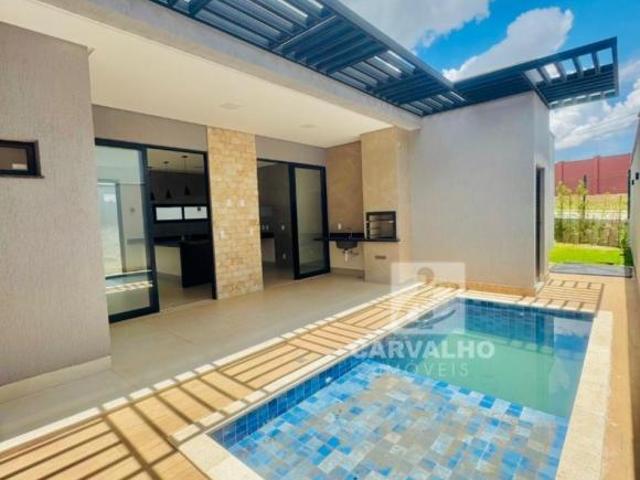CASA COM 03 SUITES EM CONDOMINIO FECHADO JARDIN