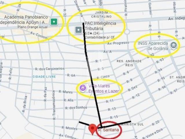 Casa com 02 quartos no setor Cidade Livre Aparecida de Goiânia