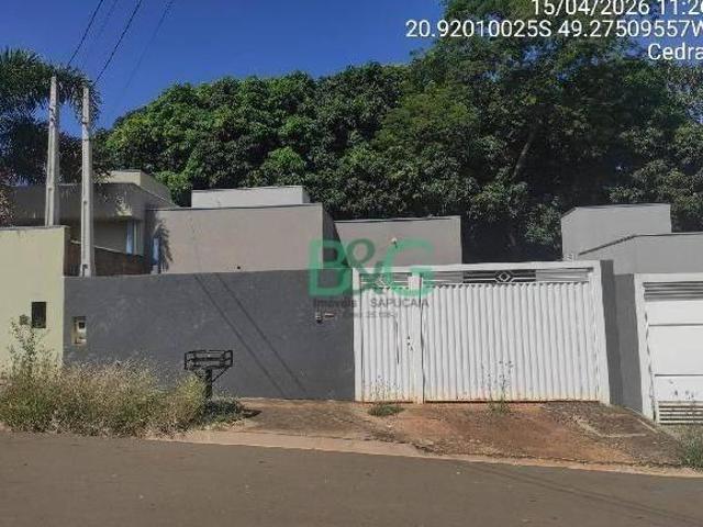 Casa com 1 dormitório à venda, 43 m² por R$ 103.704,06 Residencial Bela Aurora Cedral/SP