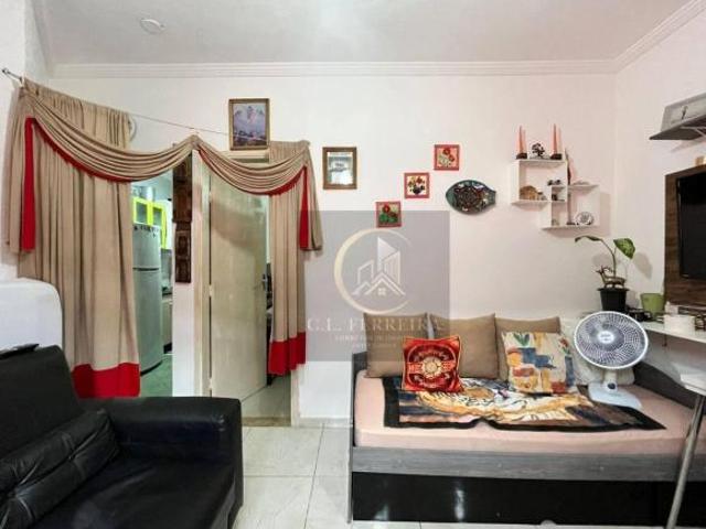 Casa com 1 dormitório à venda, 40 m² por R$ 250.000,00 Vila Guilhermina Praia Grande/SP
