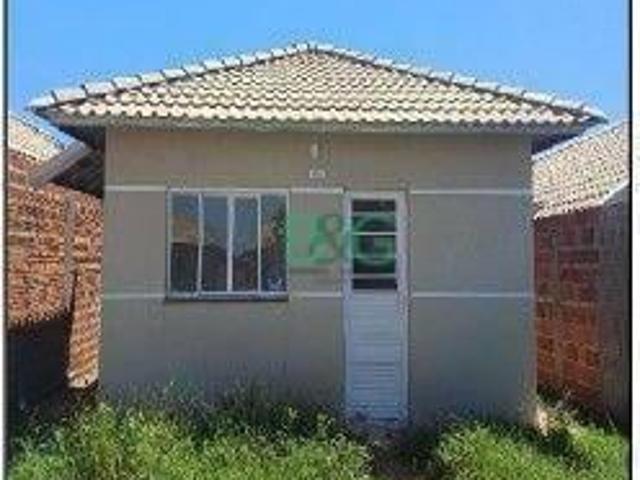 Casa com 1 dormitório à venda, 44 m² por R$ 74.146,96 Parque Industrial Antonio Xavier Co Araçat
