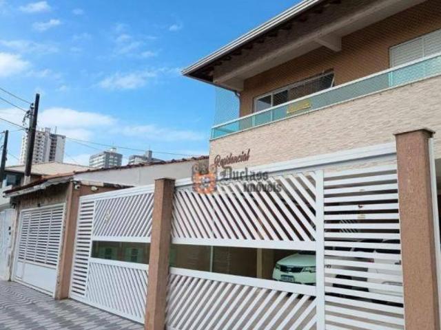 Casa com 1 dormitório à venda, 54 m² por R$ 295.000 Maracanã Praia Grande/SP