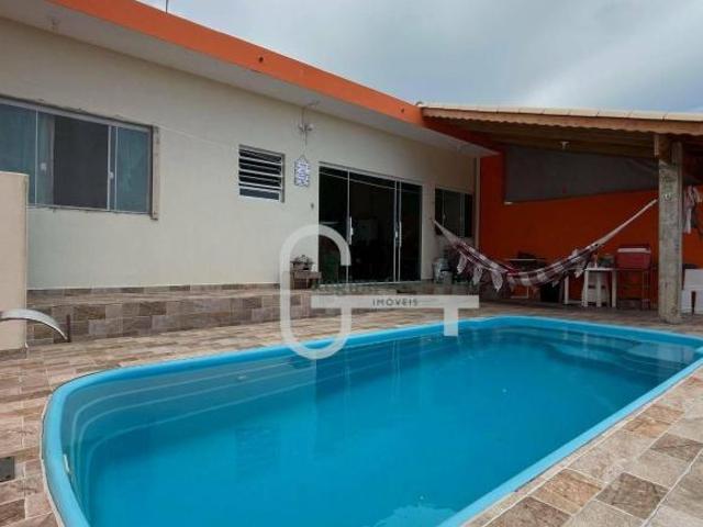 Casa com 1 dormitório à venda, 60 m² por R$ 300.000,00 Balneário Três Marias Peruíbe/SP