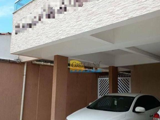 Casa com 1 dormitório à venda por R$ 255.000,00 Maracanã Praia Grande/SP