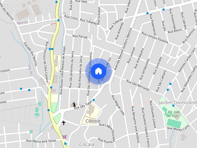 Casa com 1 dormitório para alugar, 48 m² por R$ 1.000,00/mês Cocaia Guarulhos/SP