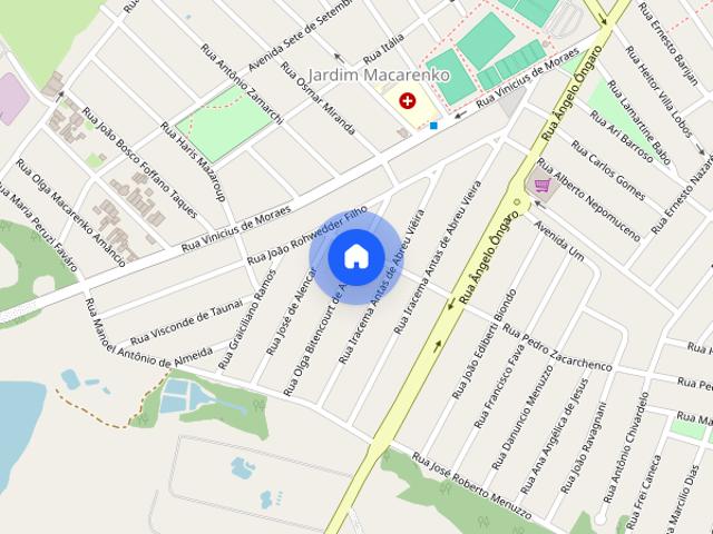 Casa com 1 dormitório para alugar, 50 m² por R$ 1.150,00/ano Parque Residencial Casarão Sumaré/S